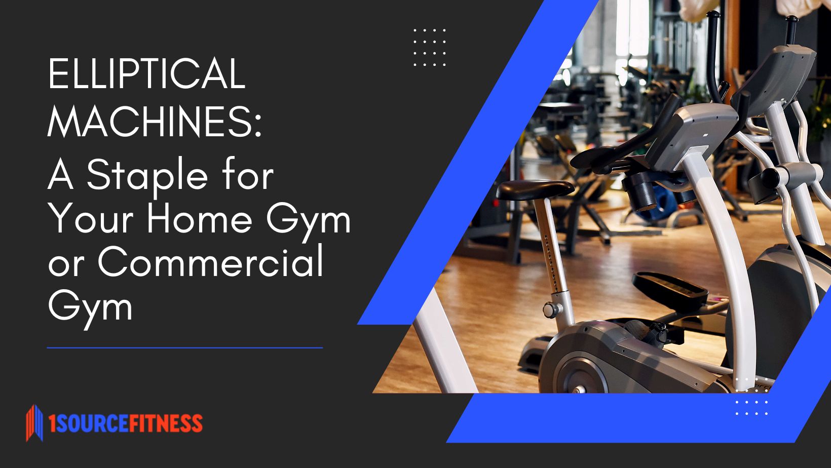 Elliptical Machines: A Staple for Your Home Gym or Commercial Gym ...